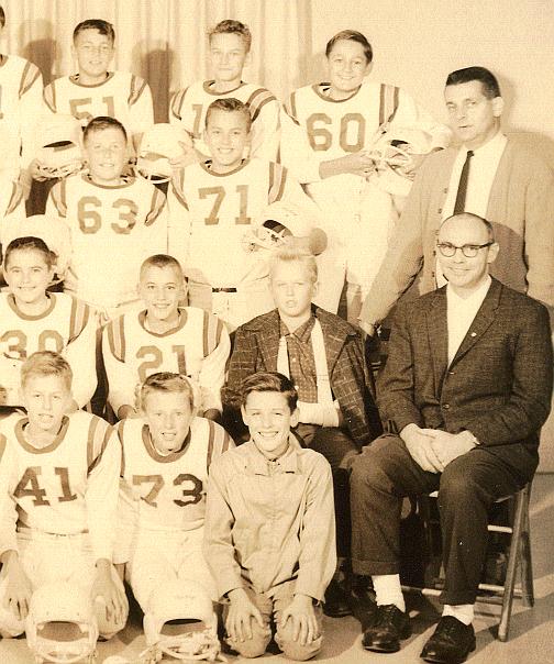St. Norbert Grade School 1963 Football Team Photo